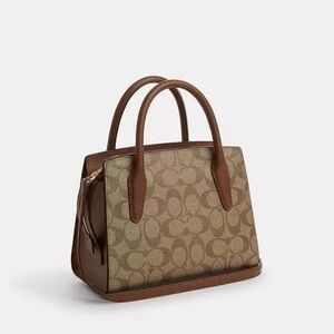 Coach | Bags | Coach Andrea Carryall Bag In Signature Canvas | Poshmark